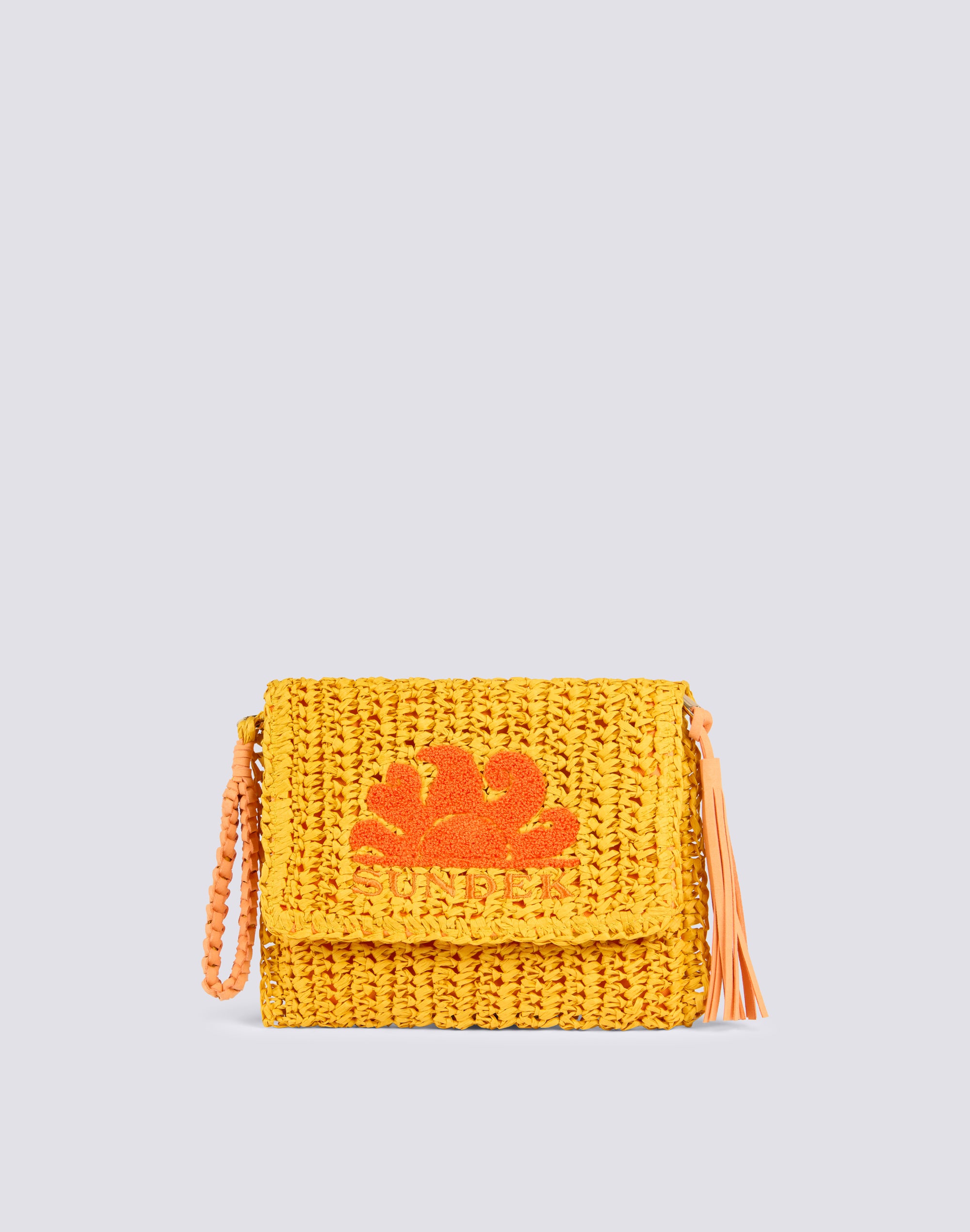 Sundek GABI - PAPER STRAW CLUTCH aw022abpa100-a7100 – SUNDEK