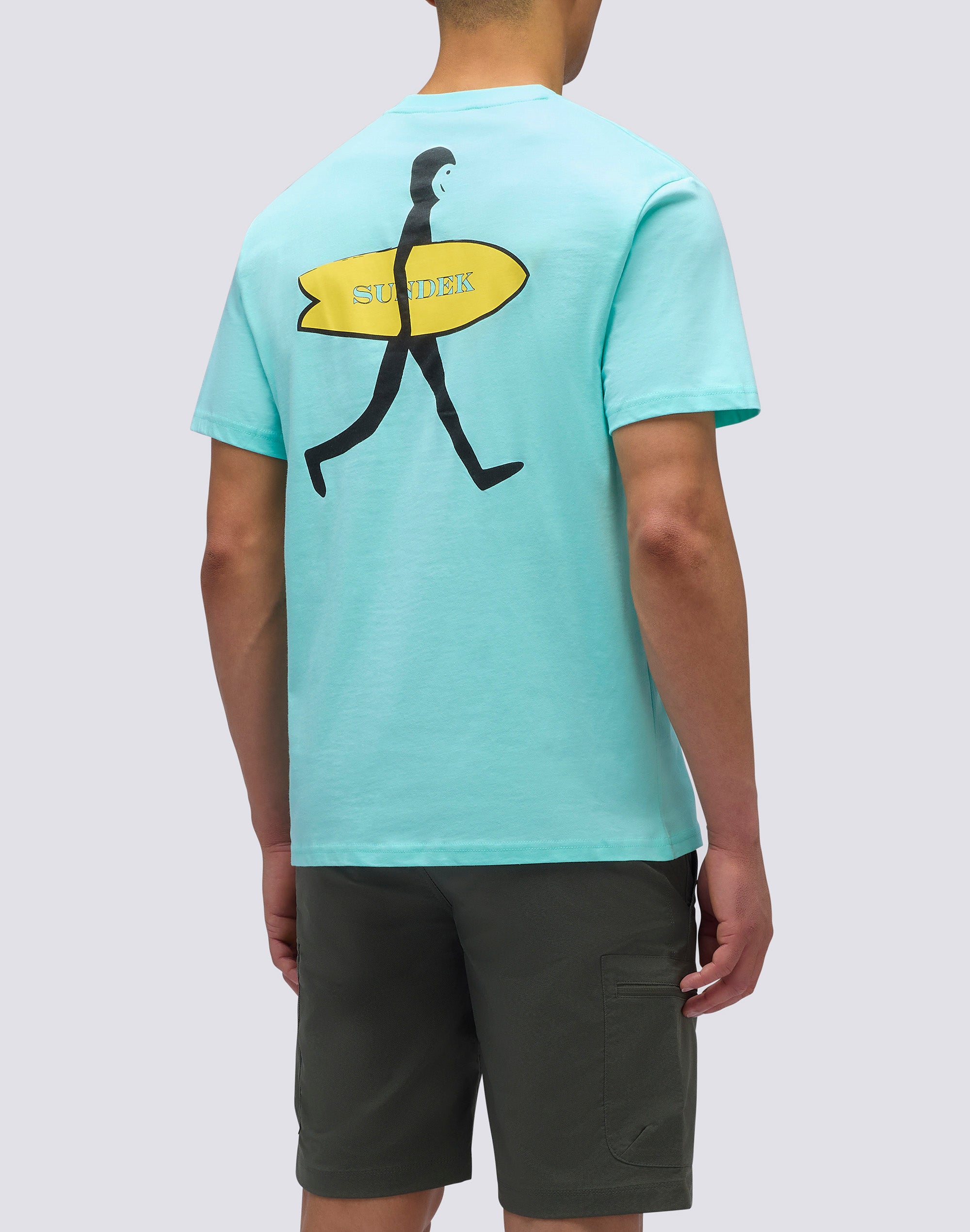 Sundek wetsuit print t-shirt M673TEJ7800-00600 – SUNDEK