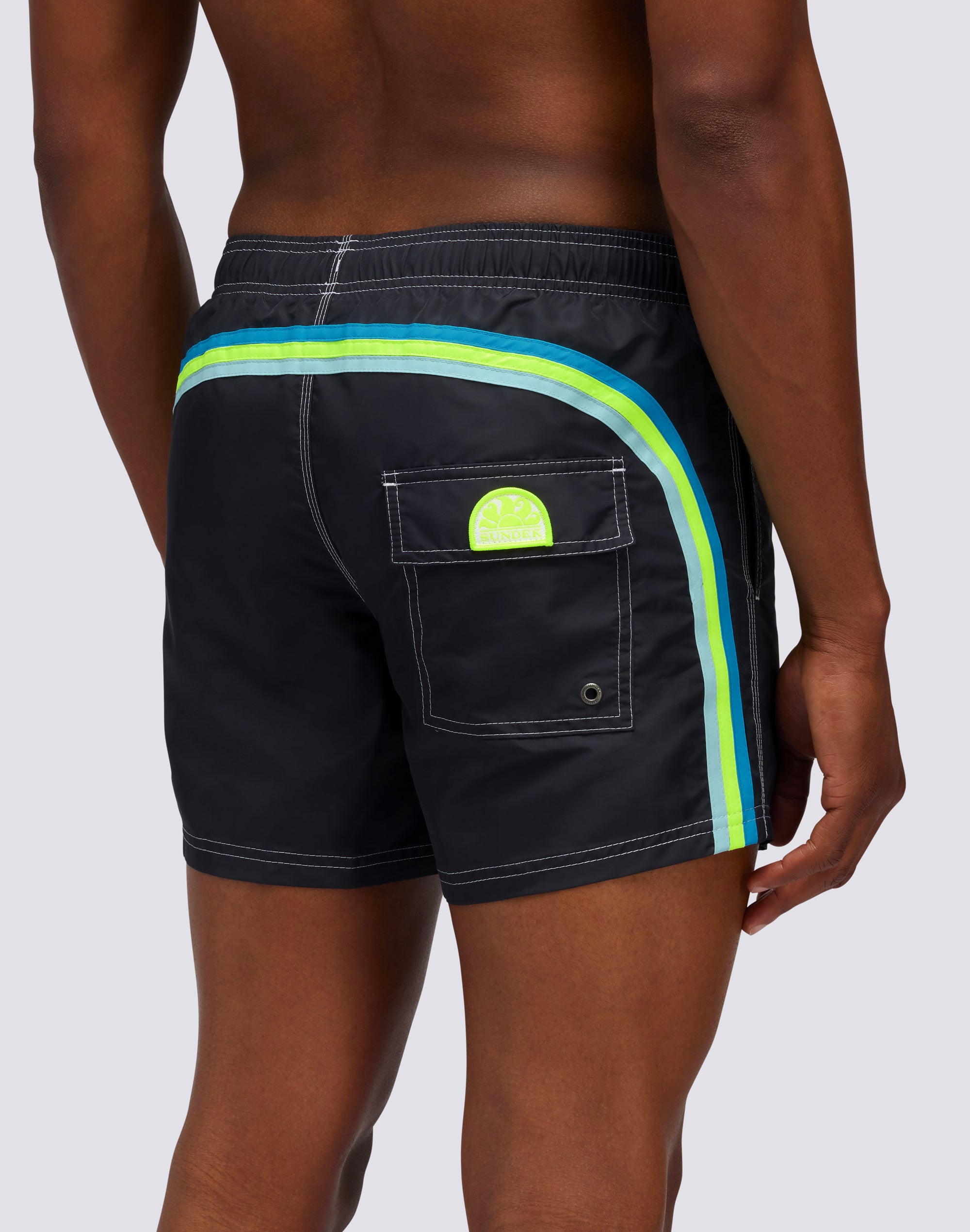 Sundek stretch waist swim trunks M504BDTA100-00435 – SUNDEK